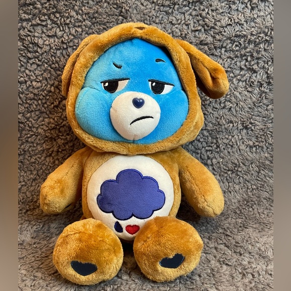 Care Bears | Toys | Care Bears Grumpy Bear Dog Puppy Hoodie Stuffed ...